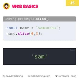 String Slice SamanthaMing